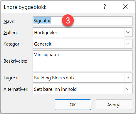 Hvordan legge til en signatur i Word