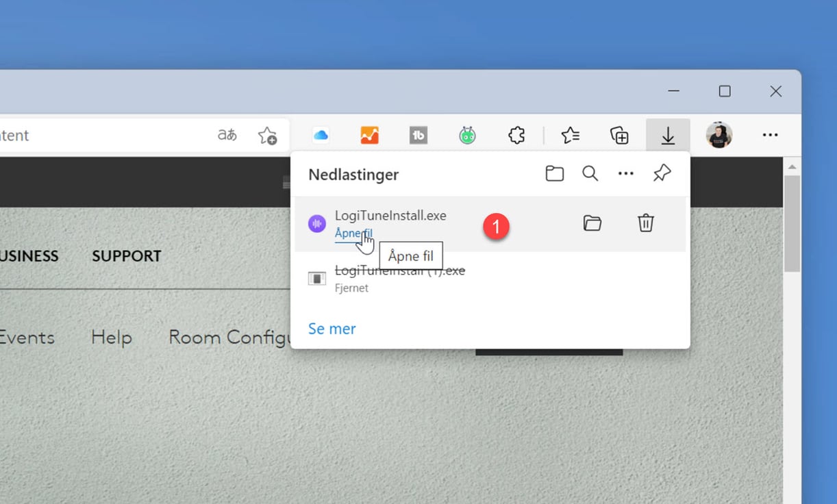 LOGI Tune - Hvordan oppdatere ditt Logitech Webkamera