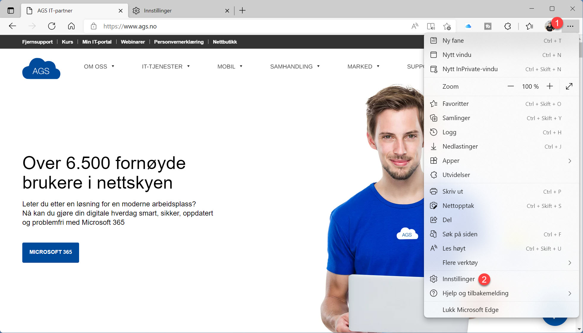 Hvordan øke sikkerheten i Microsoft Edge nettleser