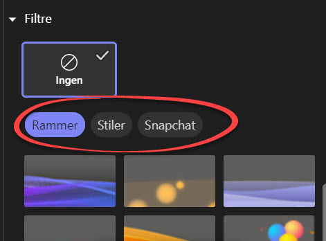 Hvordan bruke effekter og filtre i Microsoft Teams