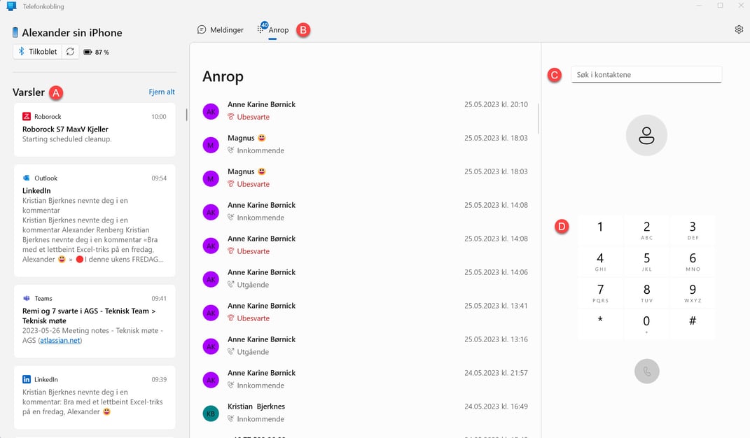 Hvordan koble sammen iPhone til PC i Windows 11