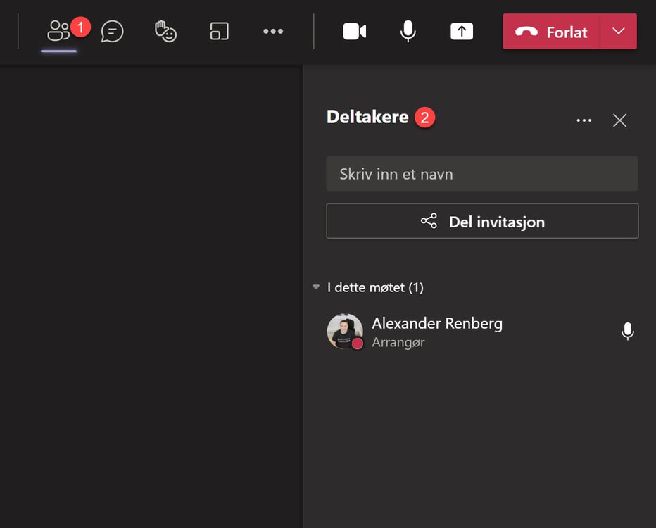 Hvordan bruke presenter view i Microsoft Teams