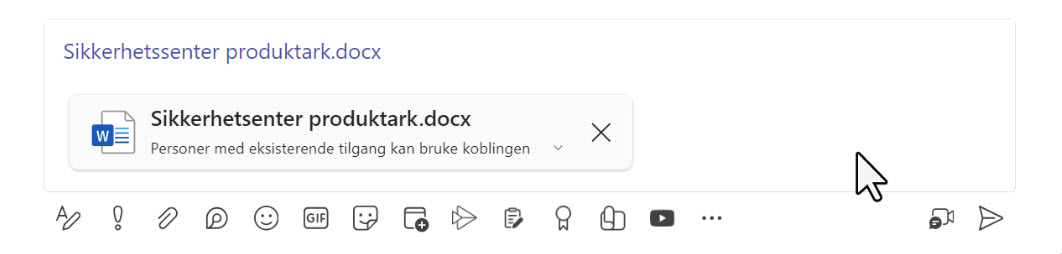 Hvordan dele Word, Excel og PowerPoint dokumenter