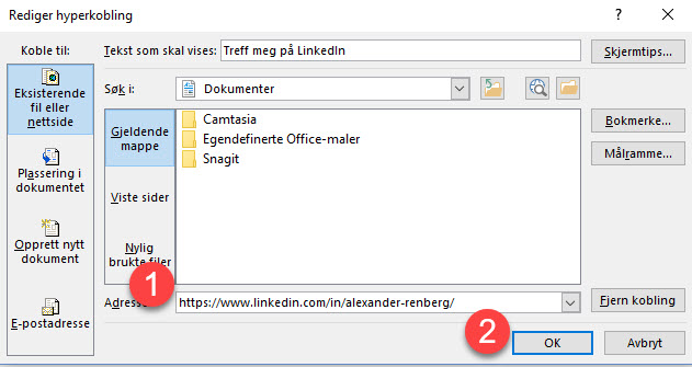 Hvordan endre epost signatur i Outlook - 3 smarte triks