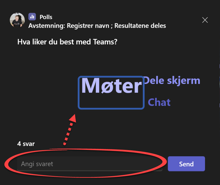 Hvordan lage en ordsky i Microsoft Teams