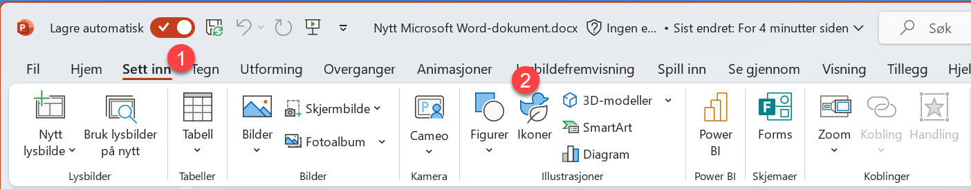 Hvordan lage tegnefilm figurer i PowerPoint