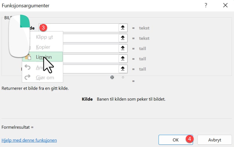 Hvordan sette inn bilde i Excel-celle