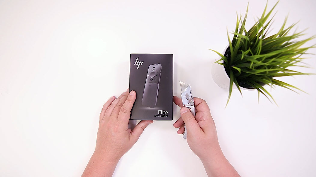 Unboxing og test - HP Elite Presenter Mouse