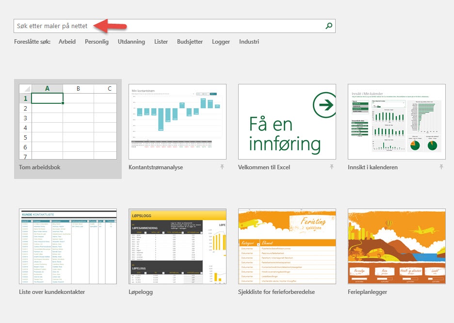 Enkel grafisk prosjektvisning i GRATIS Excel mal.