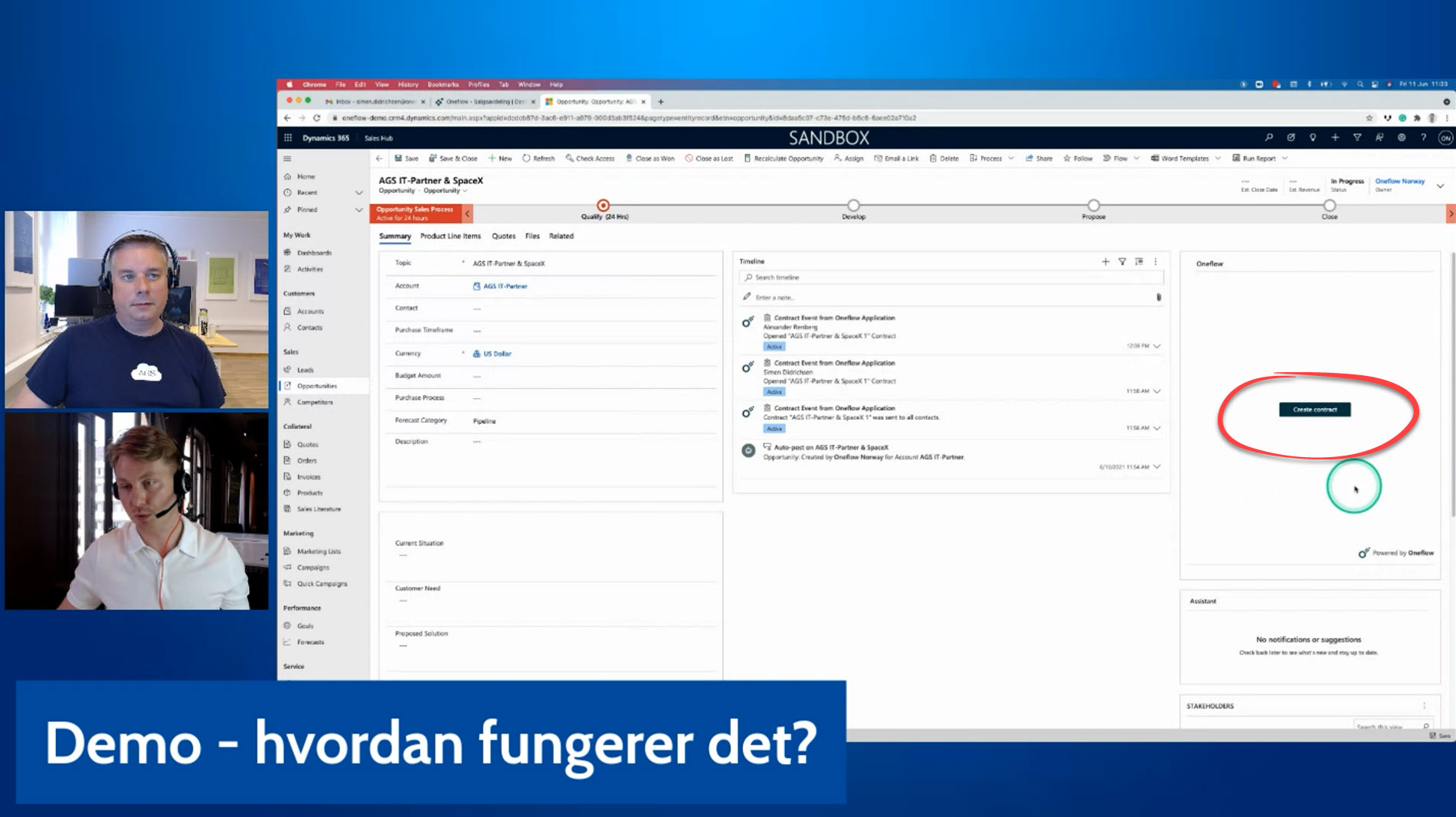 Hvordan bruke OneFlow - Løsning for Digital Signering